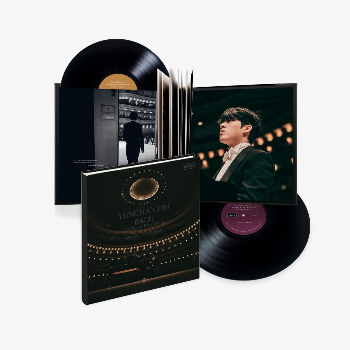 Yunchan Lim - Bach: Goldberg Variations (Deluxe LP with Alt Cover & Hardback Book) - Decca Records