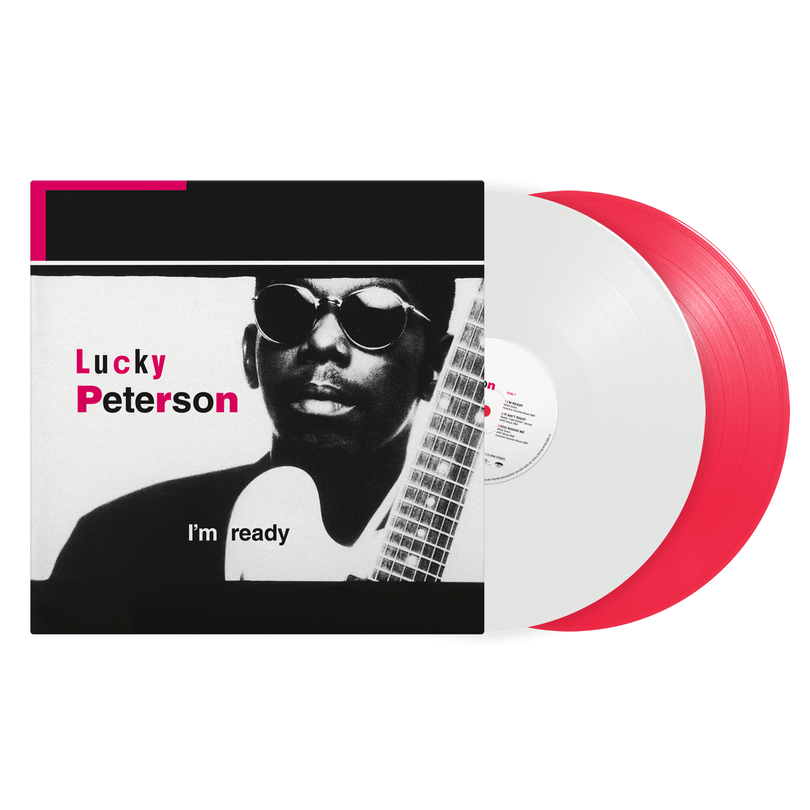 Lucky Peterson - I'm Ready: Pink & White Vinyl LP - Decca Records