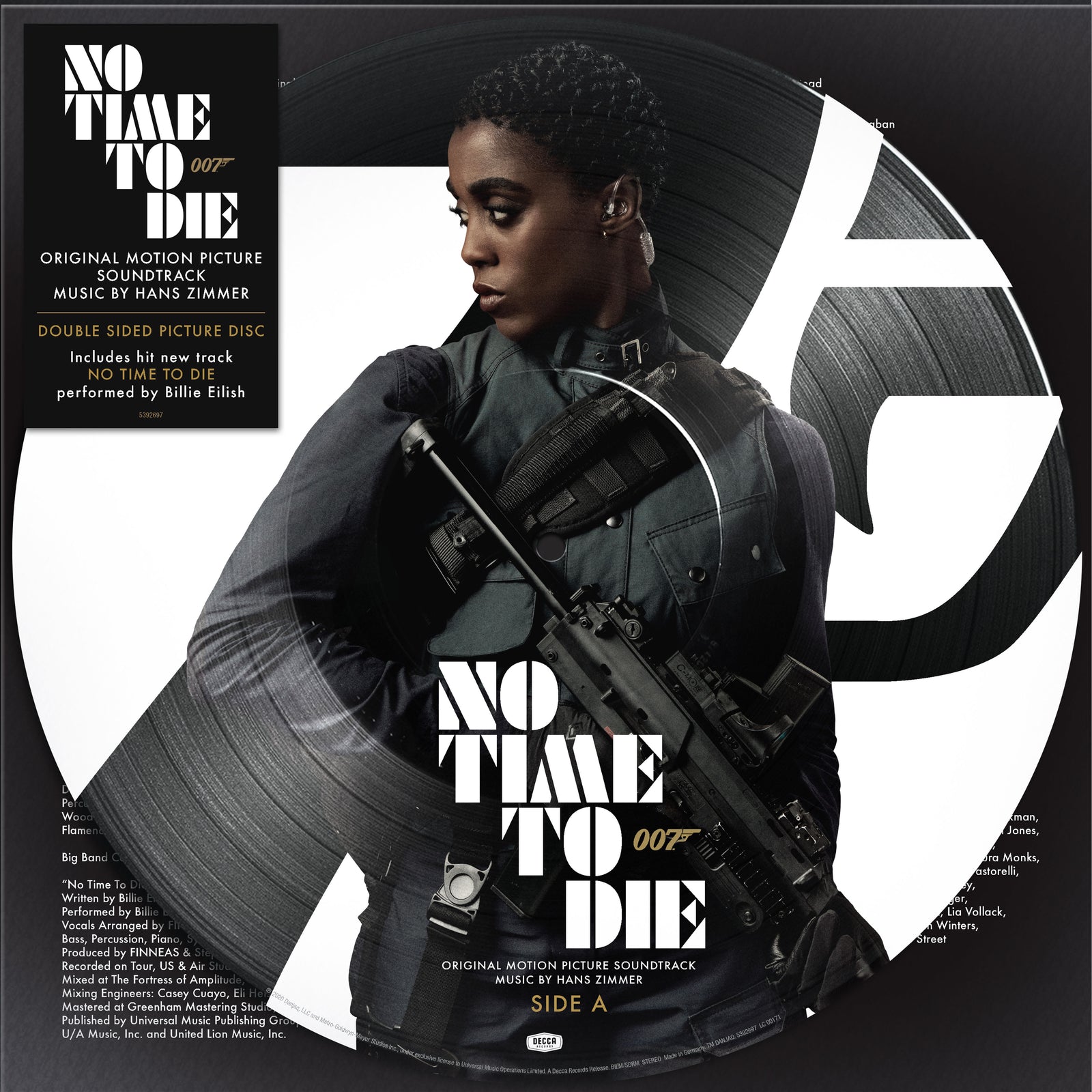 Hans Zimmer - No Time To Die: Limited Edition (Nomi) Picture Disc Vinyl ...