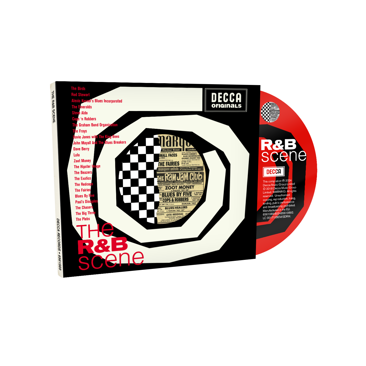 Various Artists - The R&B Scene: CD - Decca Records