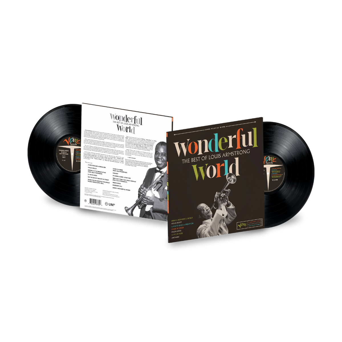 Louis Armstrong - Wonderful World - The Best Of Louis Armstrong: Vinyl ...