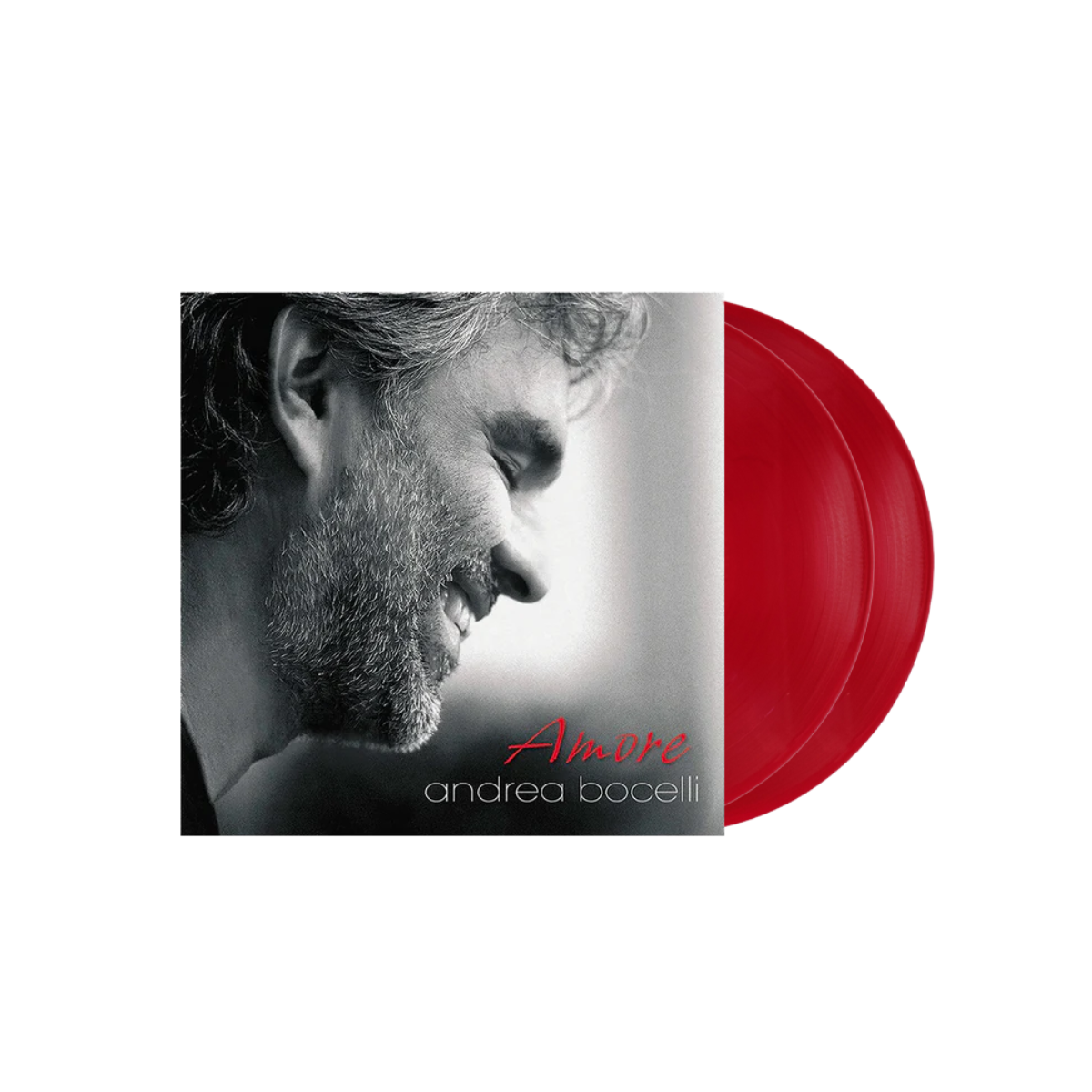 Andrea Bocelli - Amore (Exclusive Transparent Red Vinyl) - Decca Records