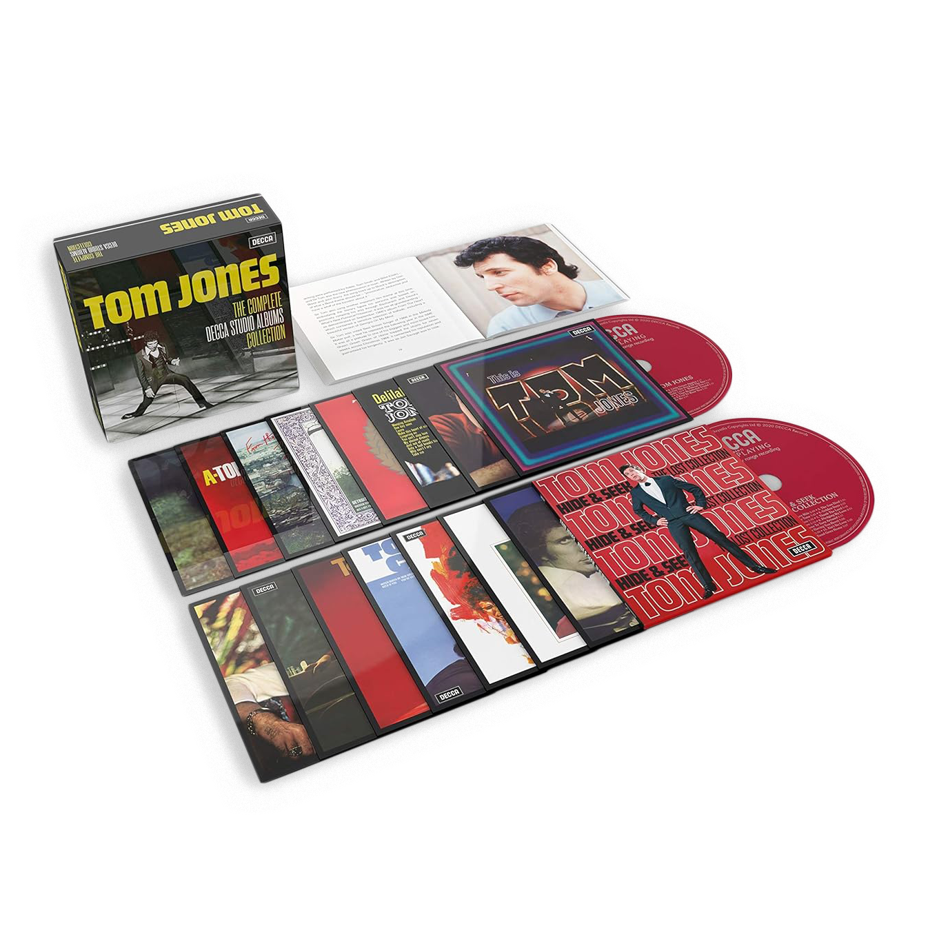 Tom Jones - The Complete Decca Studio Albums Collection: 17CD Box Set ...