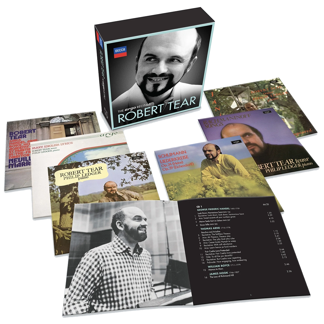 Robert Tear - Robert Tear: The Argo Recitals - Decca Records